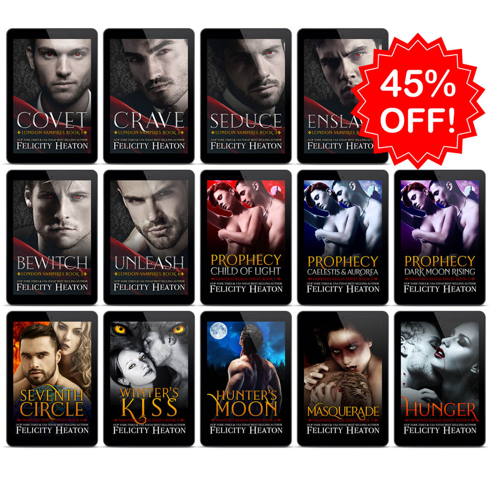 Ultimate Vampire Romance Book Bundle – Felicity Heaton Author Book Store